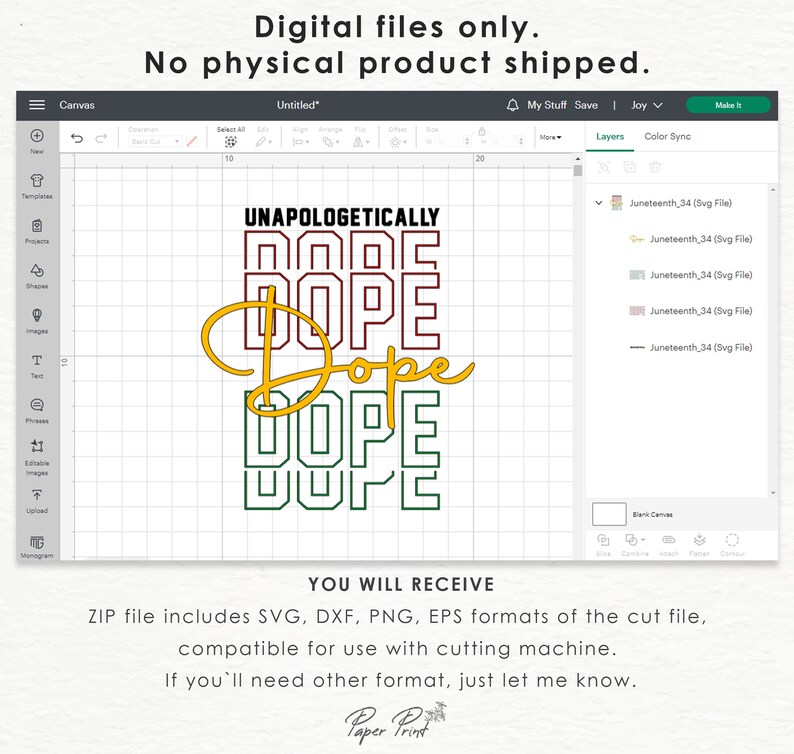 Unapologetically Dope SVG, Juneteenth, Black History (digital Files) - Etsy