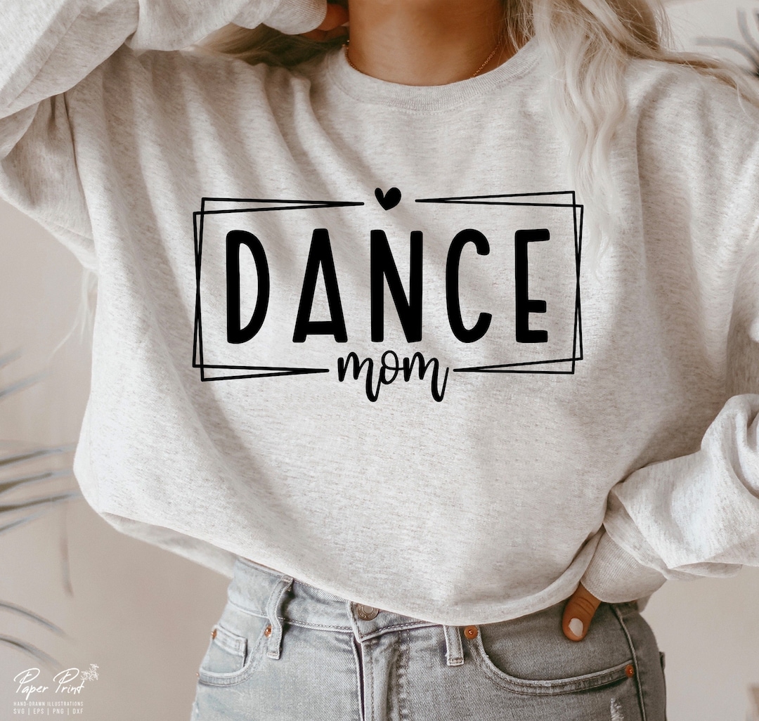 Dance Mom SVG, Cheer Mom, Sublimation Designs (digital Files) - Etsy