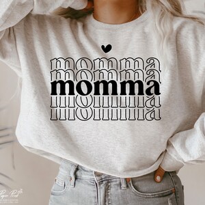 Momma SVG, Mama SVG, Mama Shirt SVG, Mom Svg, Gift for Mom Svg, Mom ...