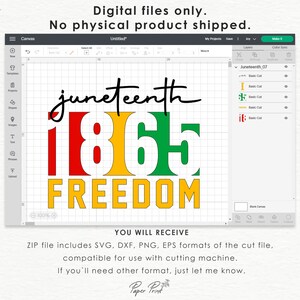 Juneteenth SVG, Black History SVG, Black Power SVG, Black Woman Gifts Svg, Since 1865 Svg ...