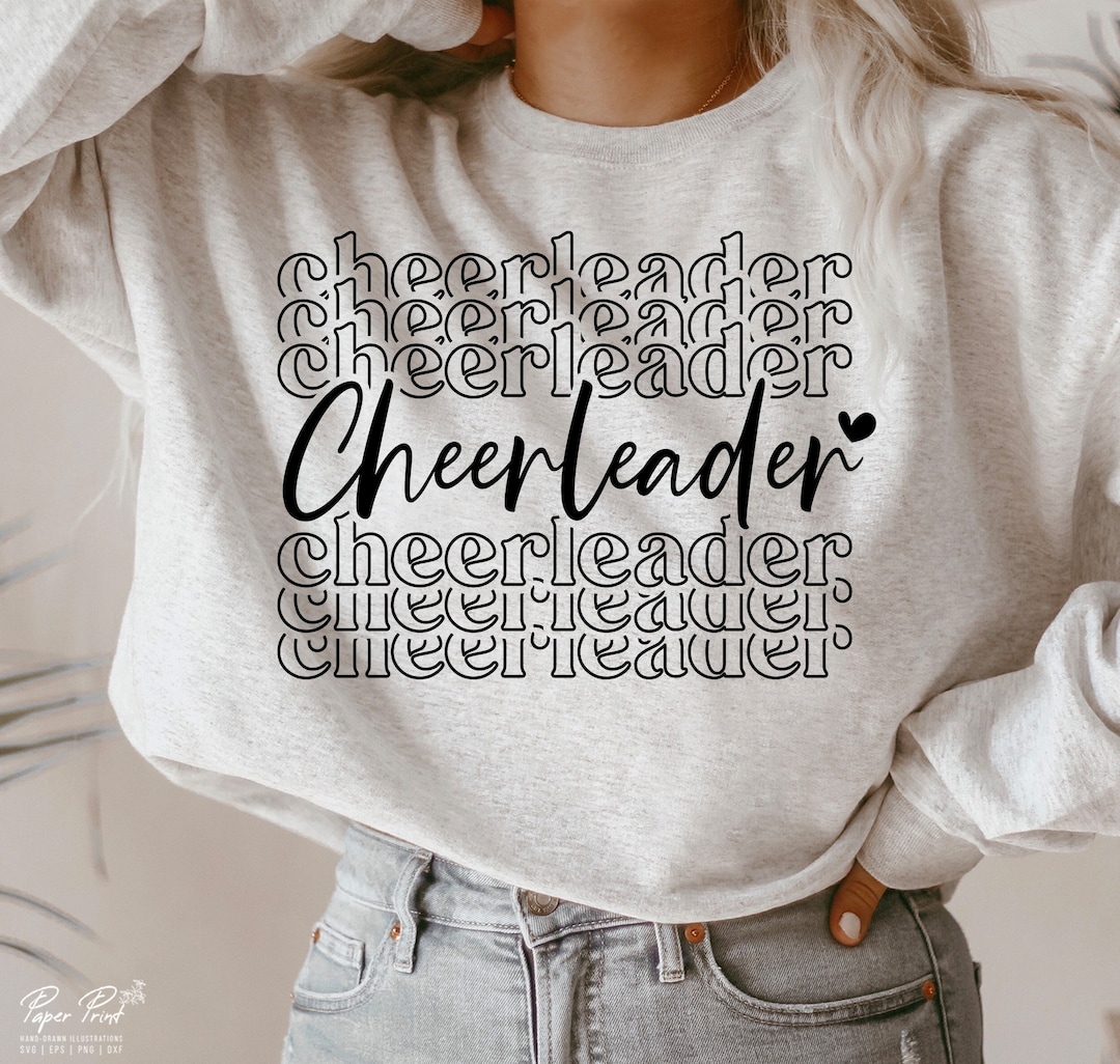 Cheerleader SVG PNG, Cheer Mom Svg, Cheer Coach SVG, Cheer Shirt Svg ...