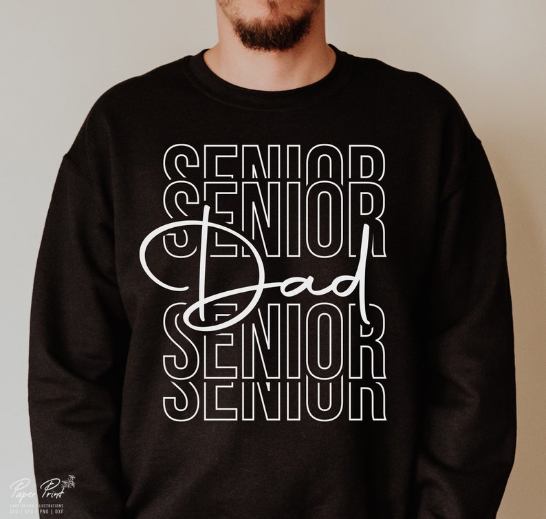 Senior Dad SVG PNG Class of School SVG Graduation Dad Svg - Etsy