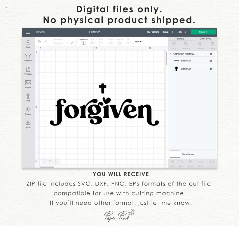 Forgiven Svg Christian Svg Jesus Svg Religious Svg Bible - Etsy