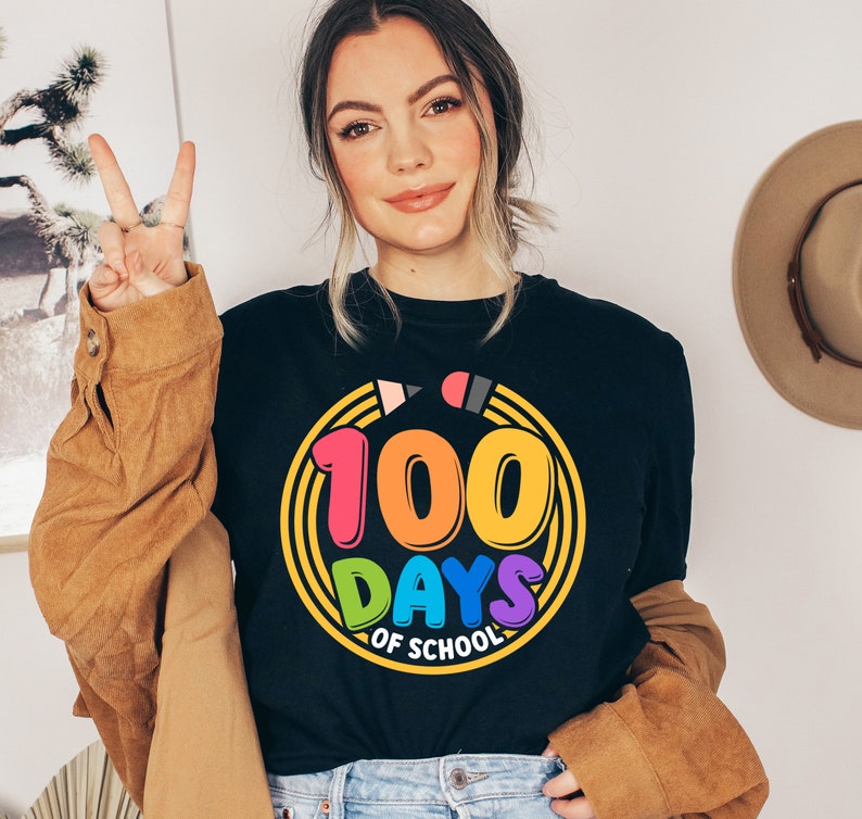 100 Days of School PNG SVG, Teacher SVG, 100th Day of School Svg, Kids ...