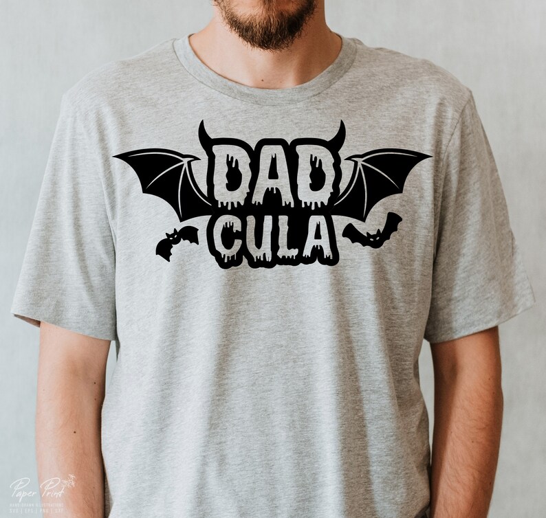 Dadcula SVG PNG Halloween SVG Halloween Dad Svg Vampire - Etsy