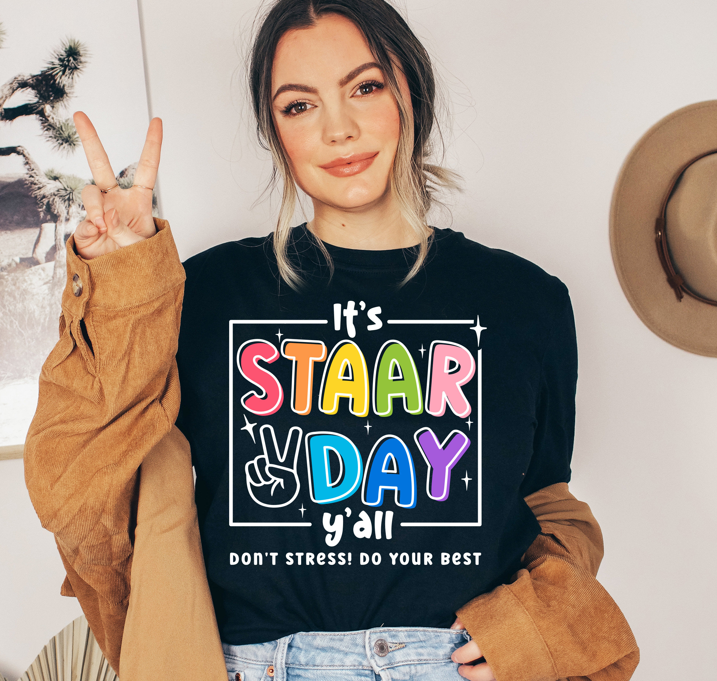 It's Staar Day Y'all Svg Png, Teacher Shirt Svg, Test Day Svg, Testing ...