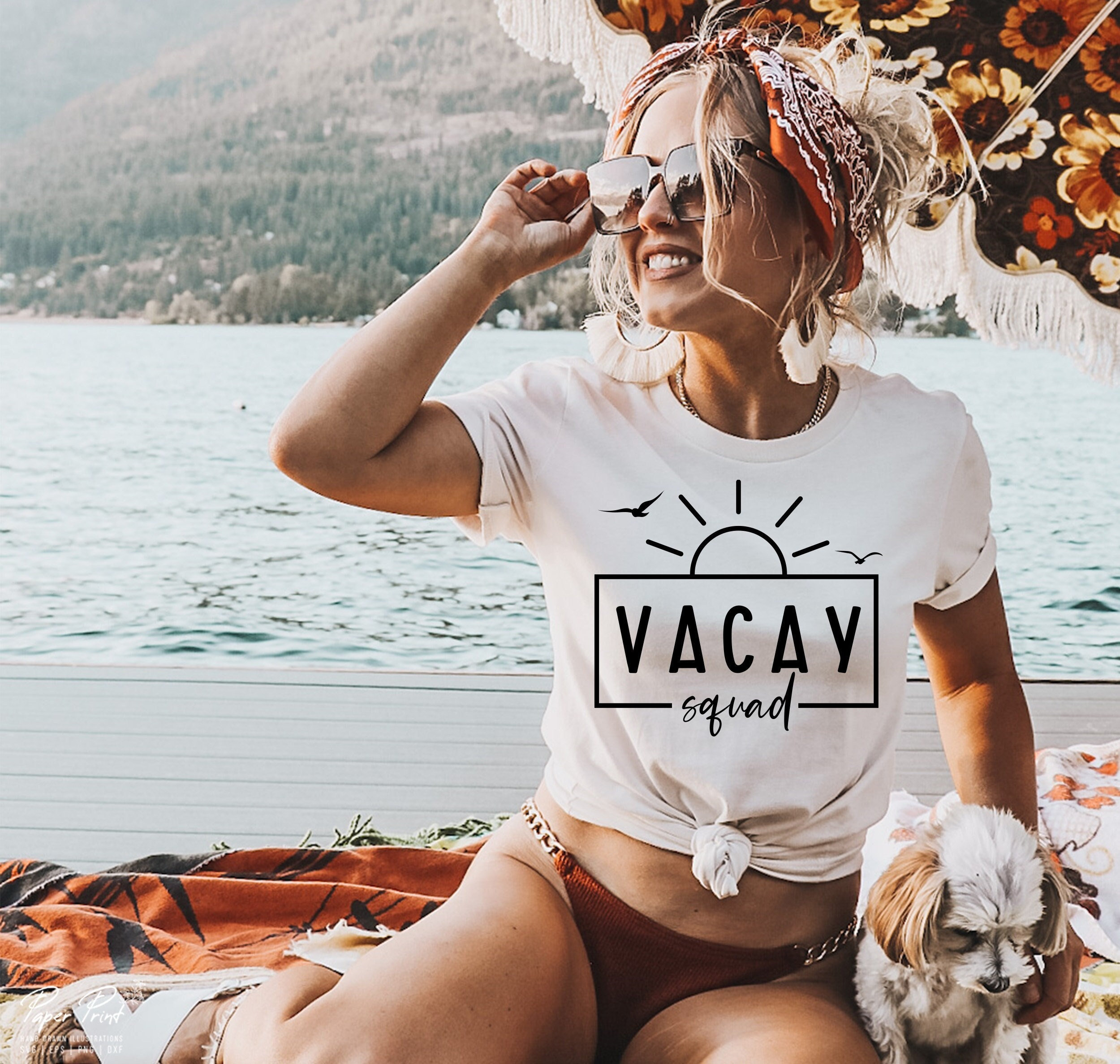 Vacay Squad Svg Vacay Mode Svg Summer Shirt Svg Beach Life - Etsy