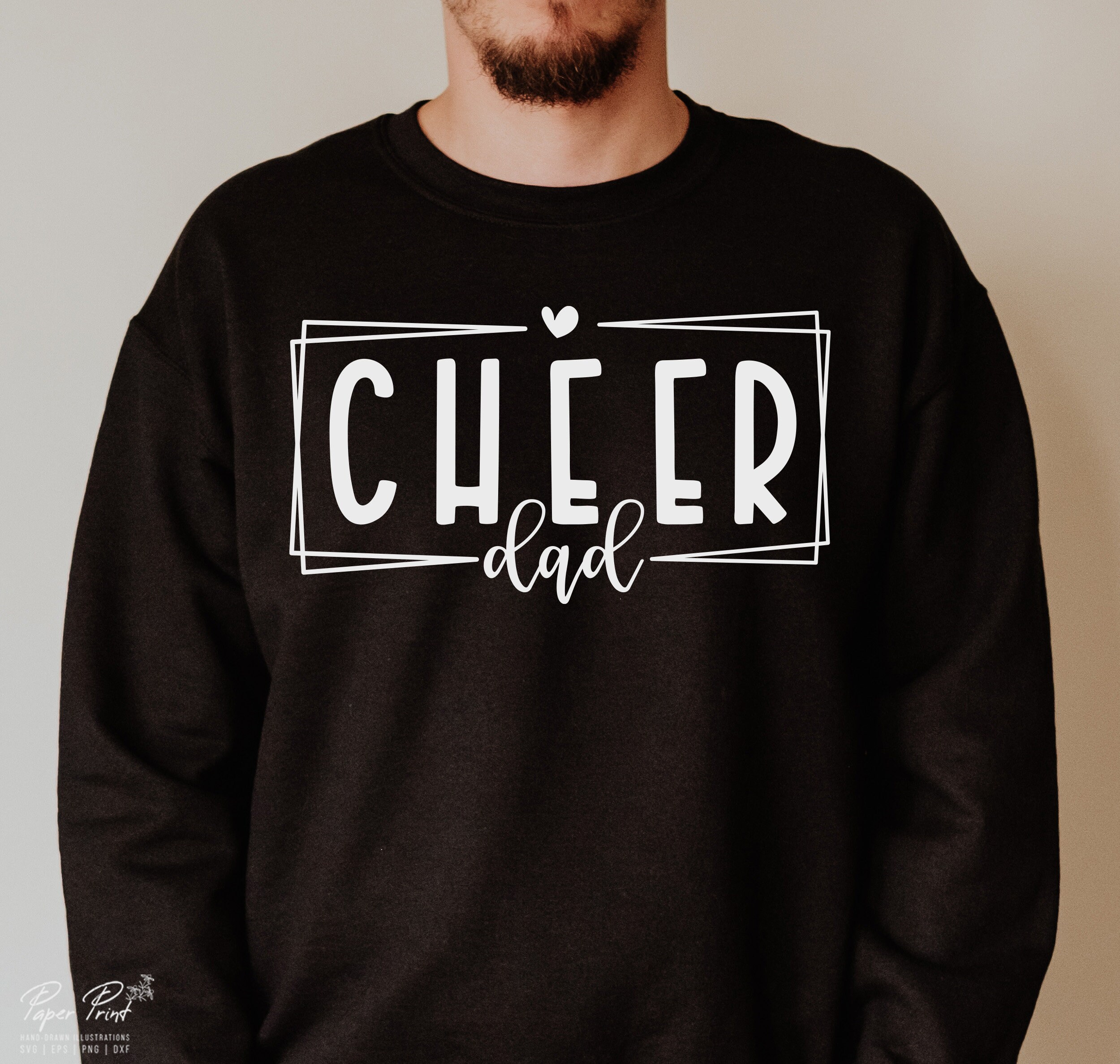 Cheer Dad Svg, Cheer Father Svg, Sports Svg, Cheer Dad Shirt Svg, Cheer ...