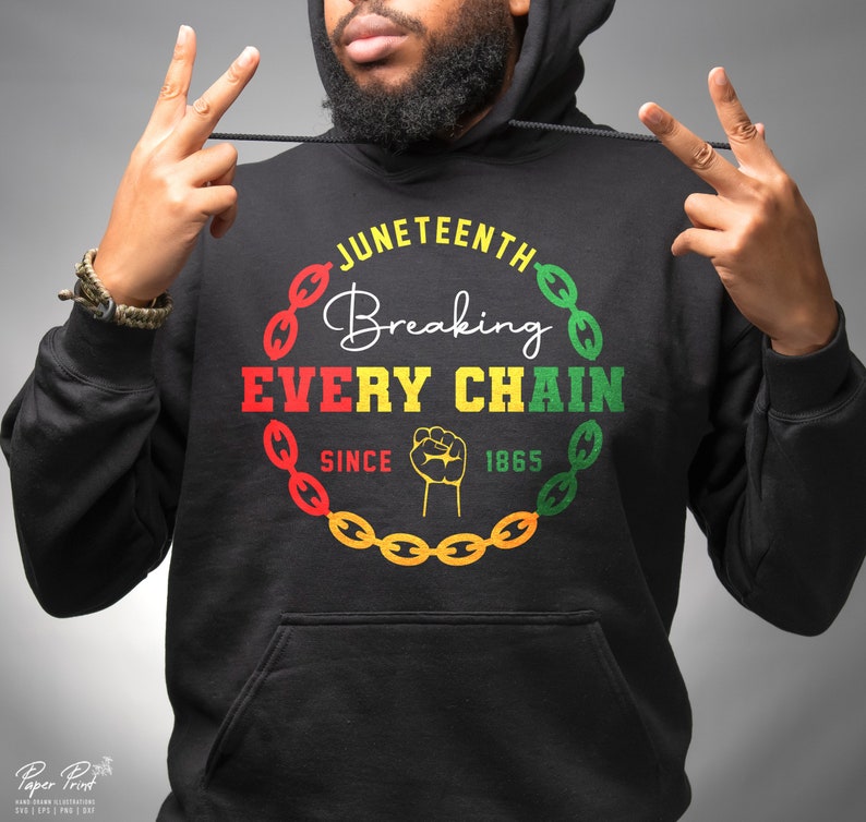 Breaking Every Chain Since 1865 SVG, Juneteenth SVG, Black History SVG ...