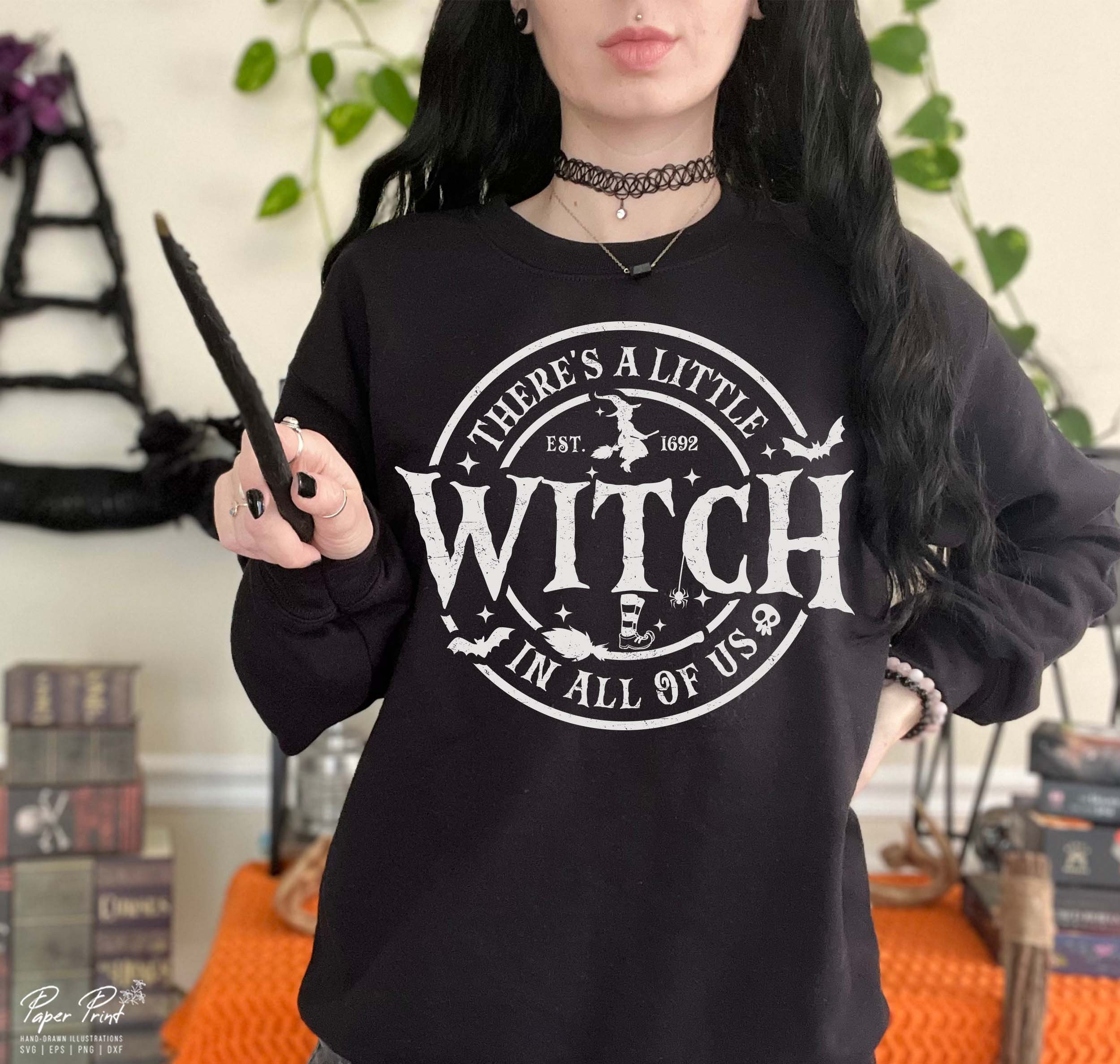 There's a Little Witch in All of Us Svg, Halloween Svg, Witch Svg ...