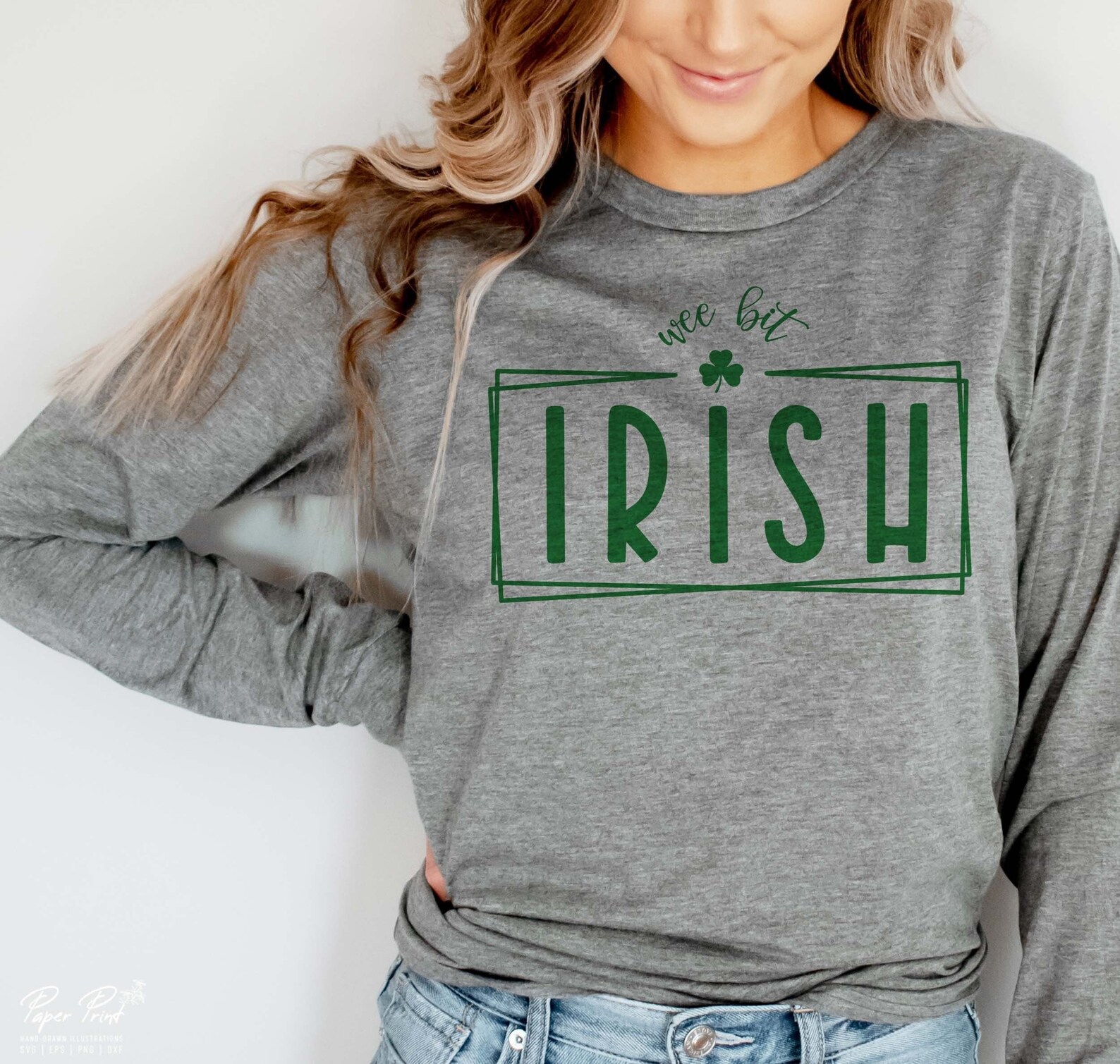 St Patricks Day SVG Wee Bit Irish SVG Irish SVG Shamrock - Etsy