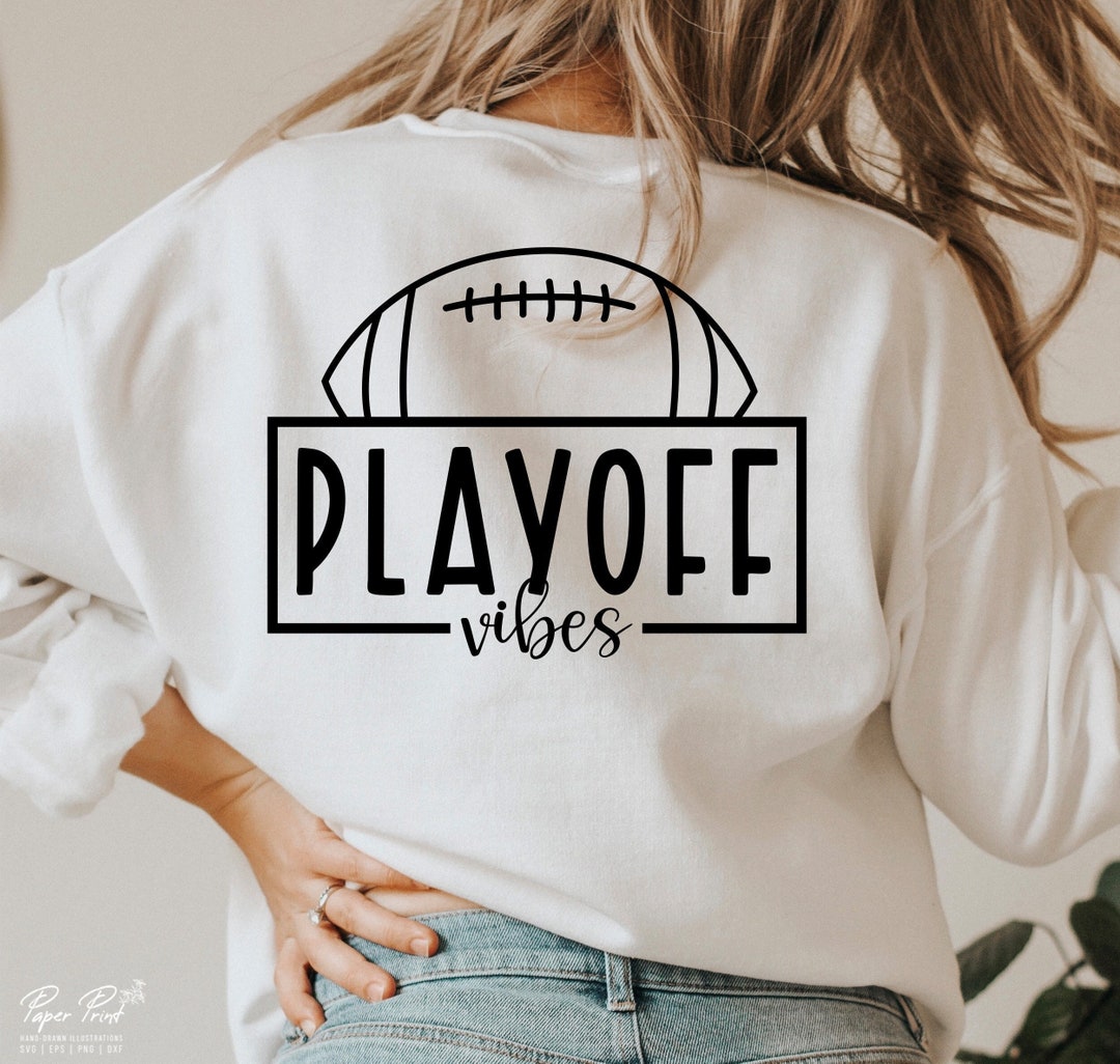Playoff Vibes SVG, Game Day Svg, Football SVG, Fall Sports Svg, Game ...