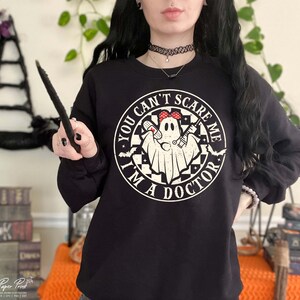 Halloween Doctor SVG PNG, You Can’t Scare Me I’m a Nurse Svg, Spooky ...