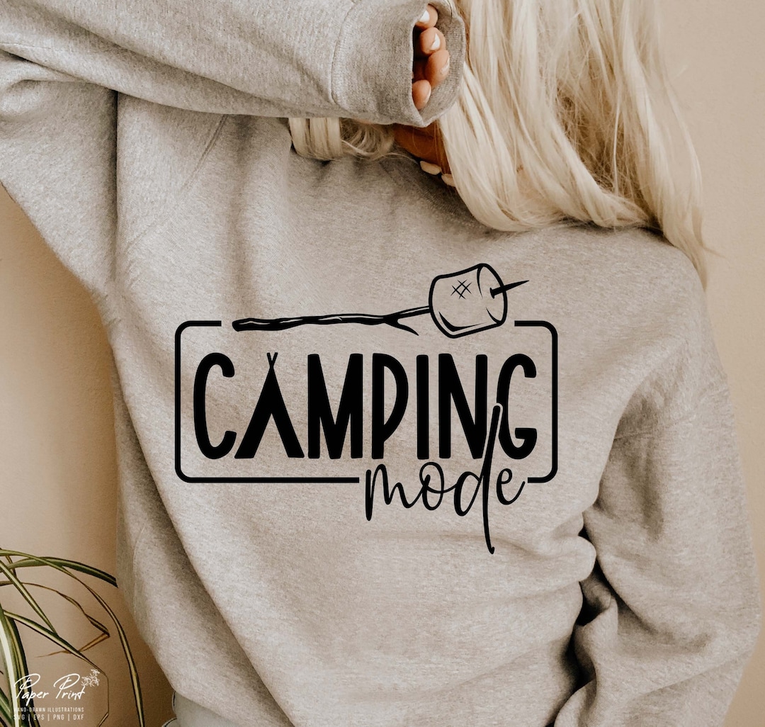 Camping Mode SVG PNG, Camping Svg, Happy Camper Svg, Camp Life Svg ...