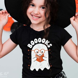 Ghost Books Svg, Booooks Svg, Halloween Teacher Svg, Halloween Reading ...