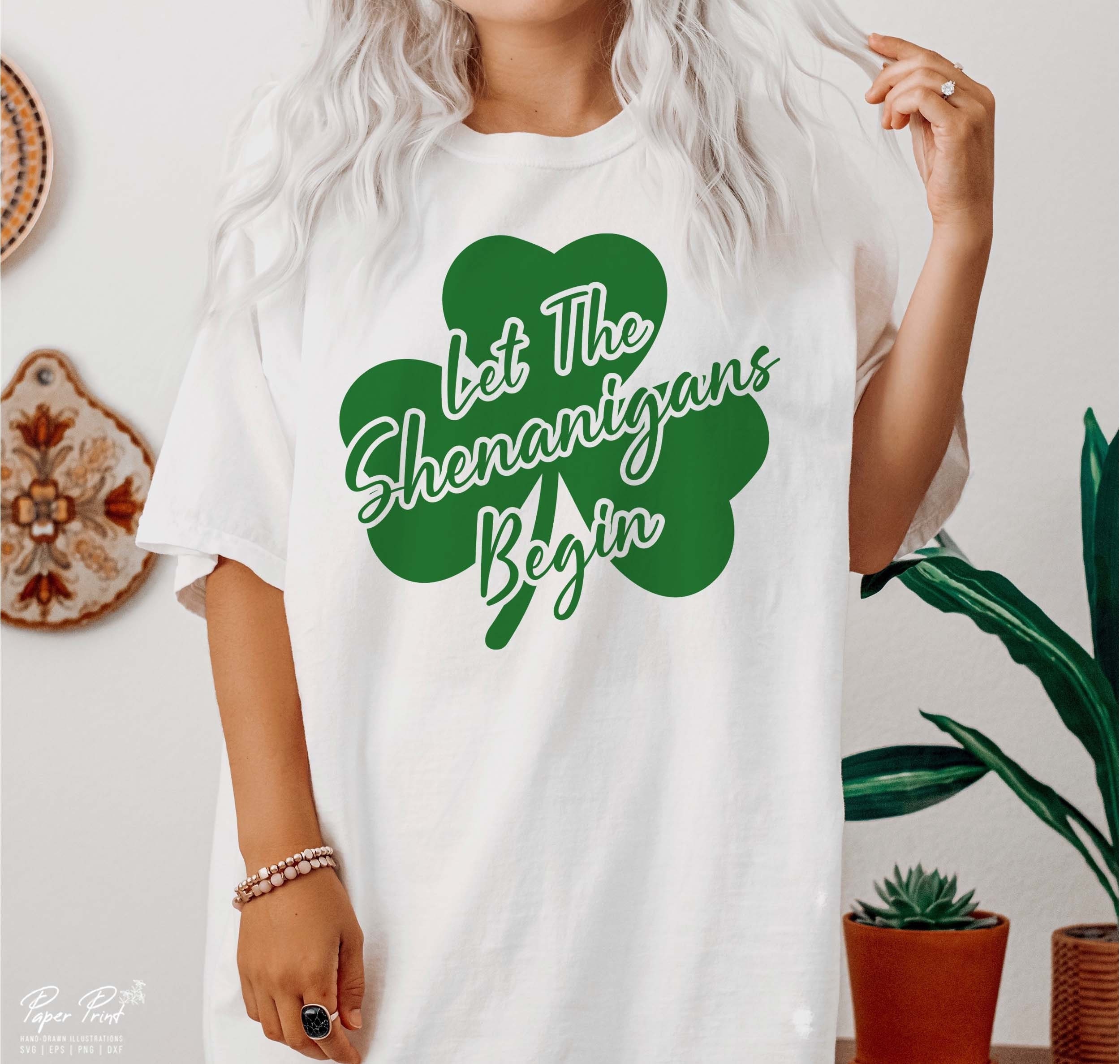 St Patricks Day SVG St Patricks Shirt Svg Let the - Etsy