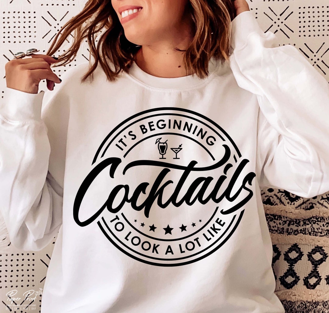 Funny Drinking Svg Its Beginning to Look a Lot Like Cocktails - Etsy