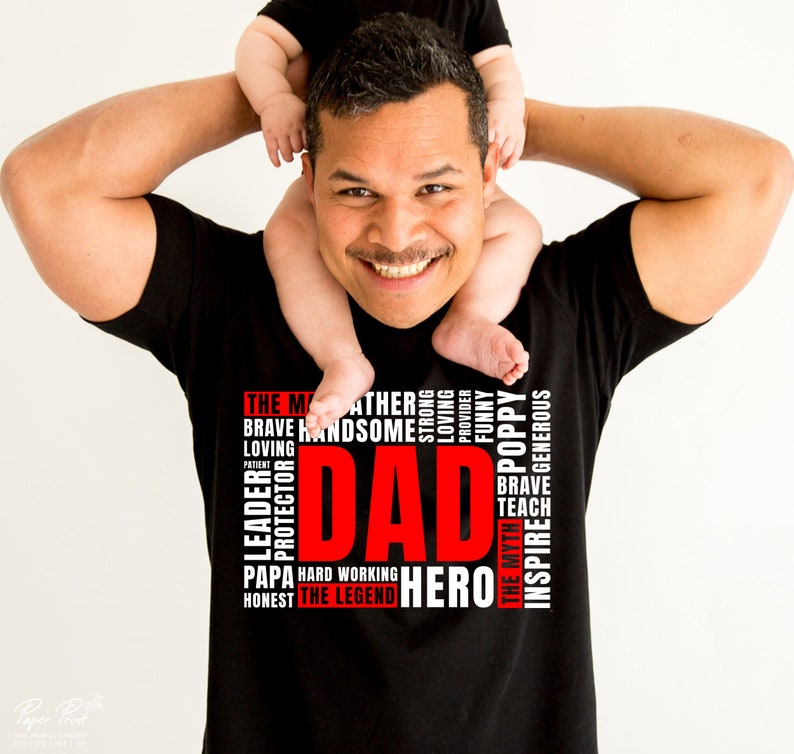 Dad Word Art SVG PNG Fathers Day SVG Dad Svg Dad Subway Art - Etsy