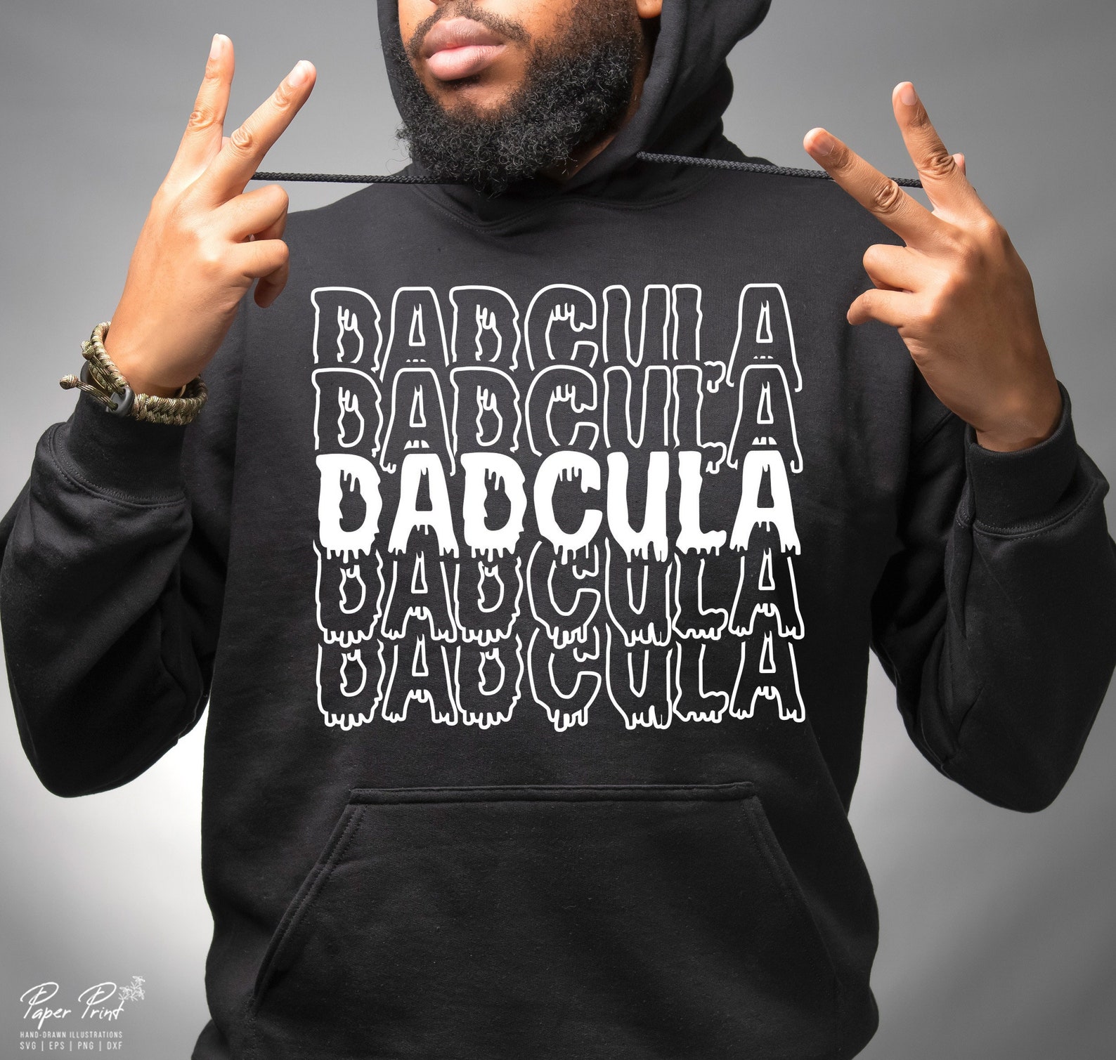 Dadcula SVG PNG Halloween SVG Halloween Dad Svg Spooky Dad - Etsy