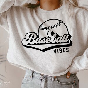 Baseball Vibes Svg, Baseball Mom Svg, Baseball Season Svg, Baseball ...