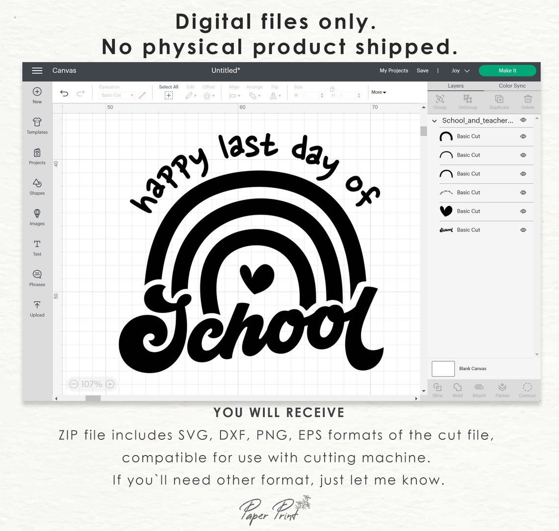 Happy Last Day of School SVG PNG Hello Summer Break SVG - Etsy
