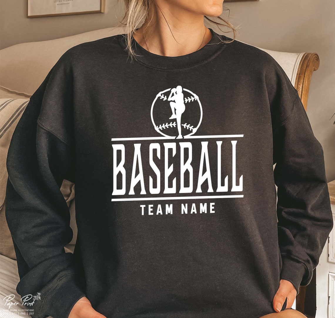 Baseball Player Svg Baseball Team Shirt Svg Baseball Mom | Etsy