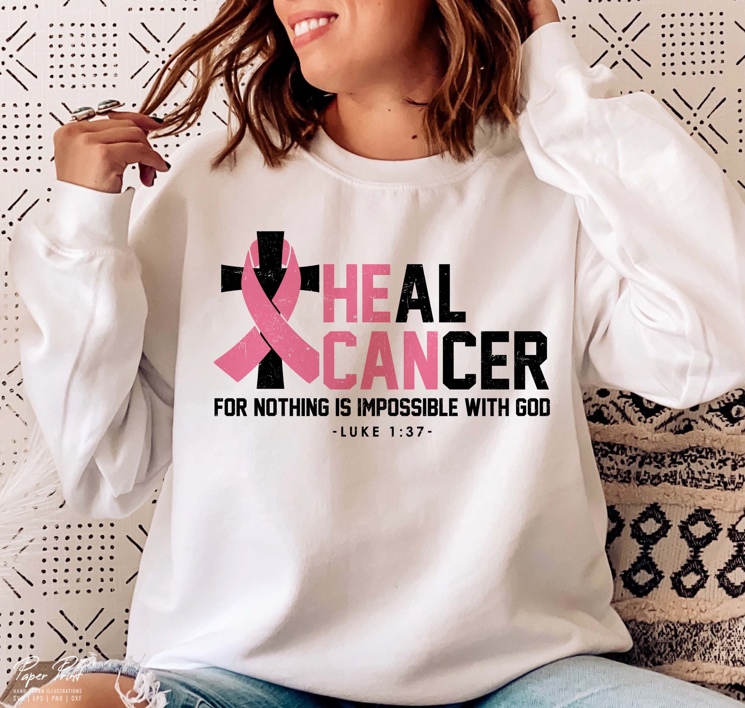 Breast Cancer Svg, Christian Svg, Religious Svg, Fight for a Cure Svg ...