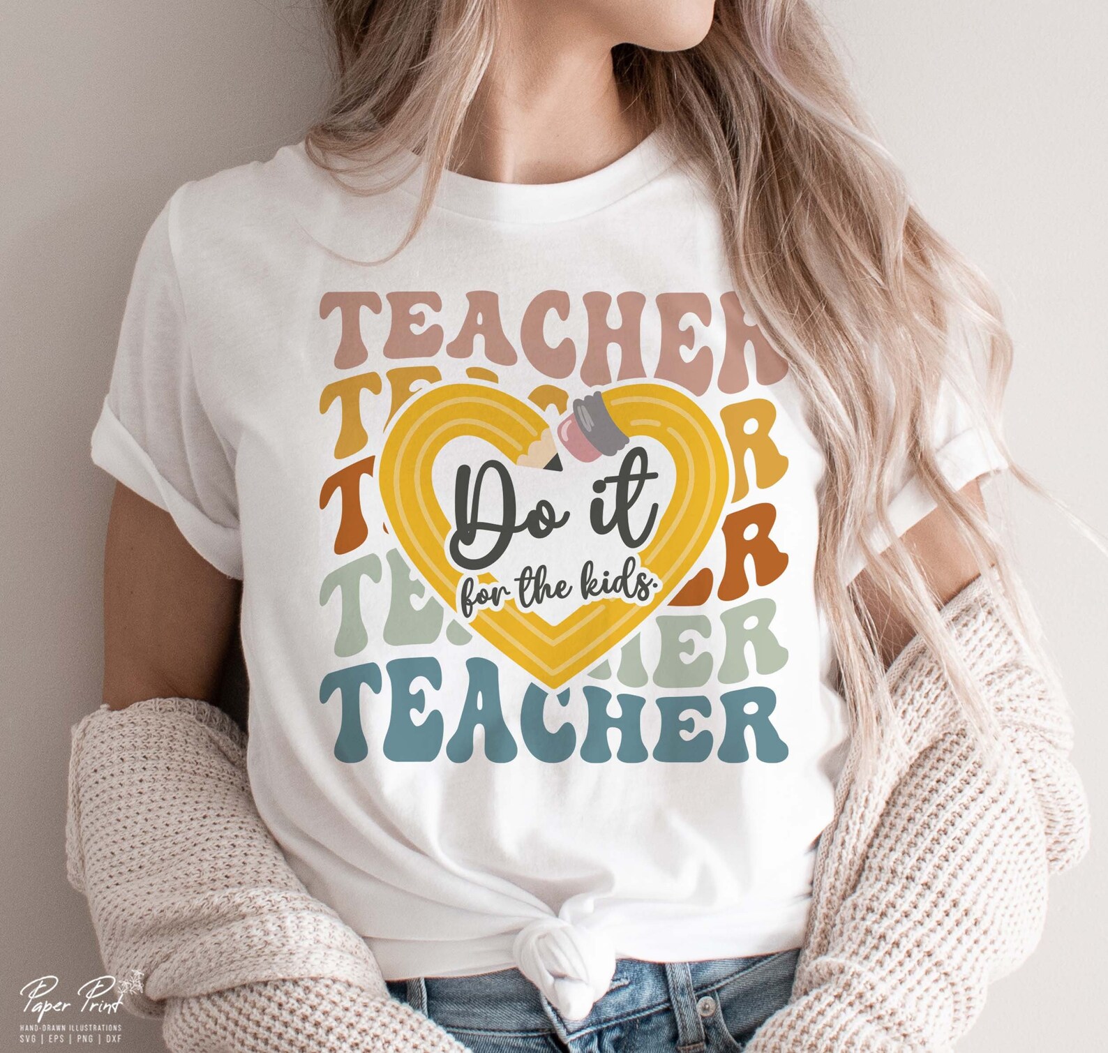 Retro Teacher PNG Design, Teacher Svg , Teacher Png, Teacher Life Svg ...