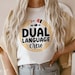 Dual Language Crew PNG SVG, Dual Language Team Squad Svg, Gifts for ...