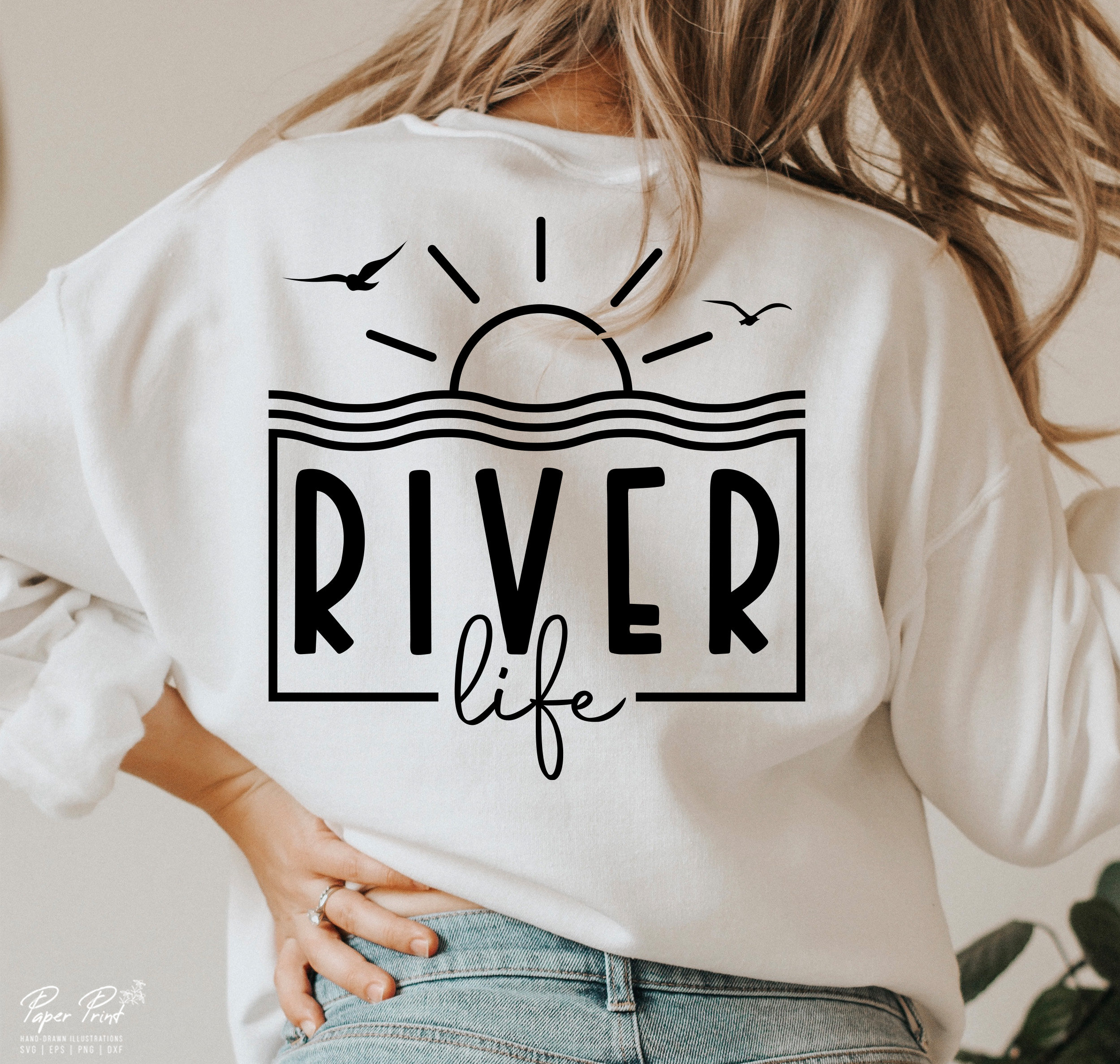 River Life Svg River Vibes Svg Summer Shirt Svg Vacation - Etsy