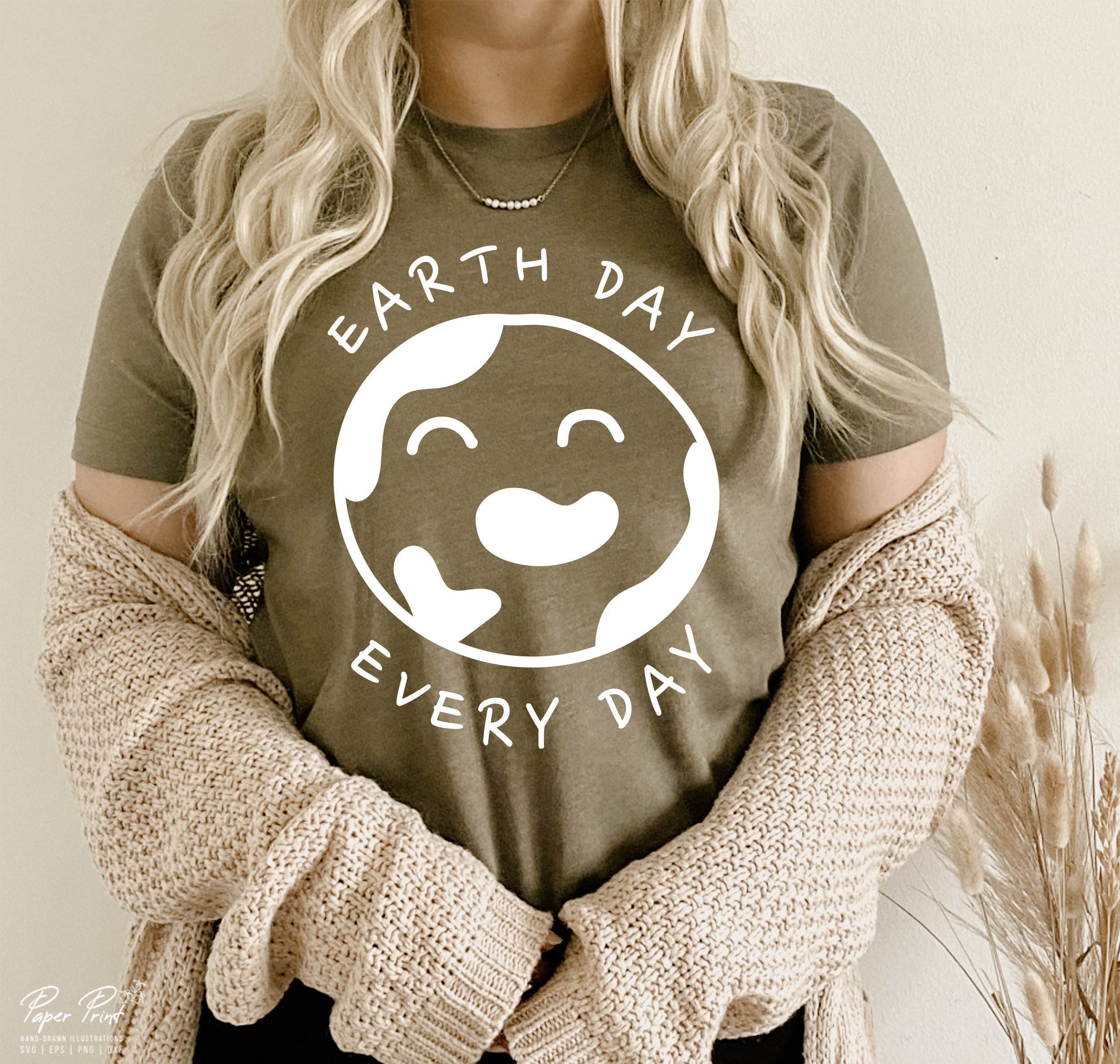 Earth Day Every Day SVG PNG Earth Day Cut File Planet Svg - Etsy