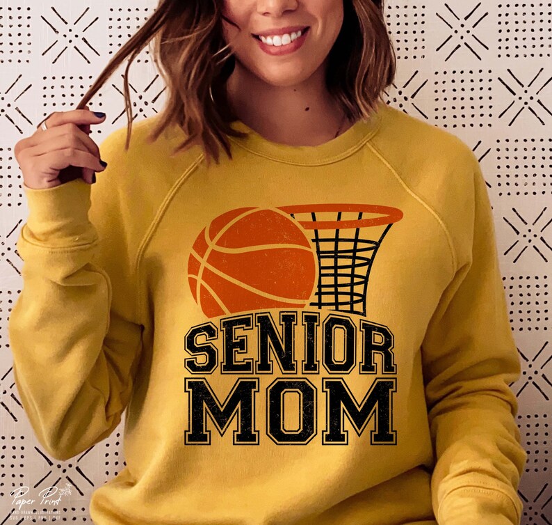 Senior Basketball Mom SVG PNG, Game Day SVG, Senior Mom Shirts Svg ...