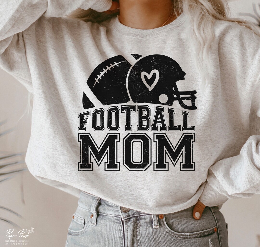 Football Mom SVG, Game Day Shirt Design (digital Cut File) - Etsy
