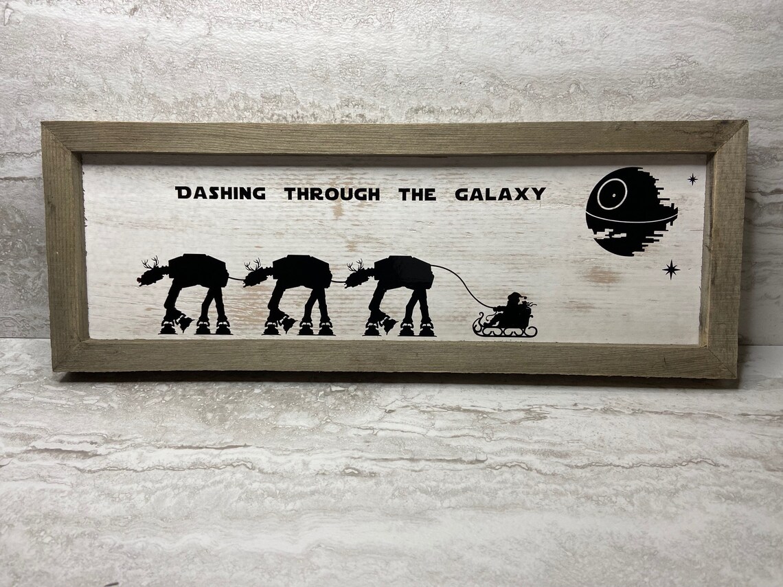 Custom Star Wars Christmas Sign Star Wars Christmas Sign - Etsy