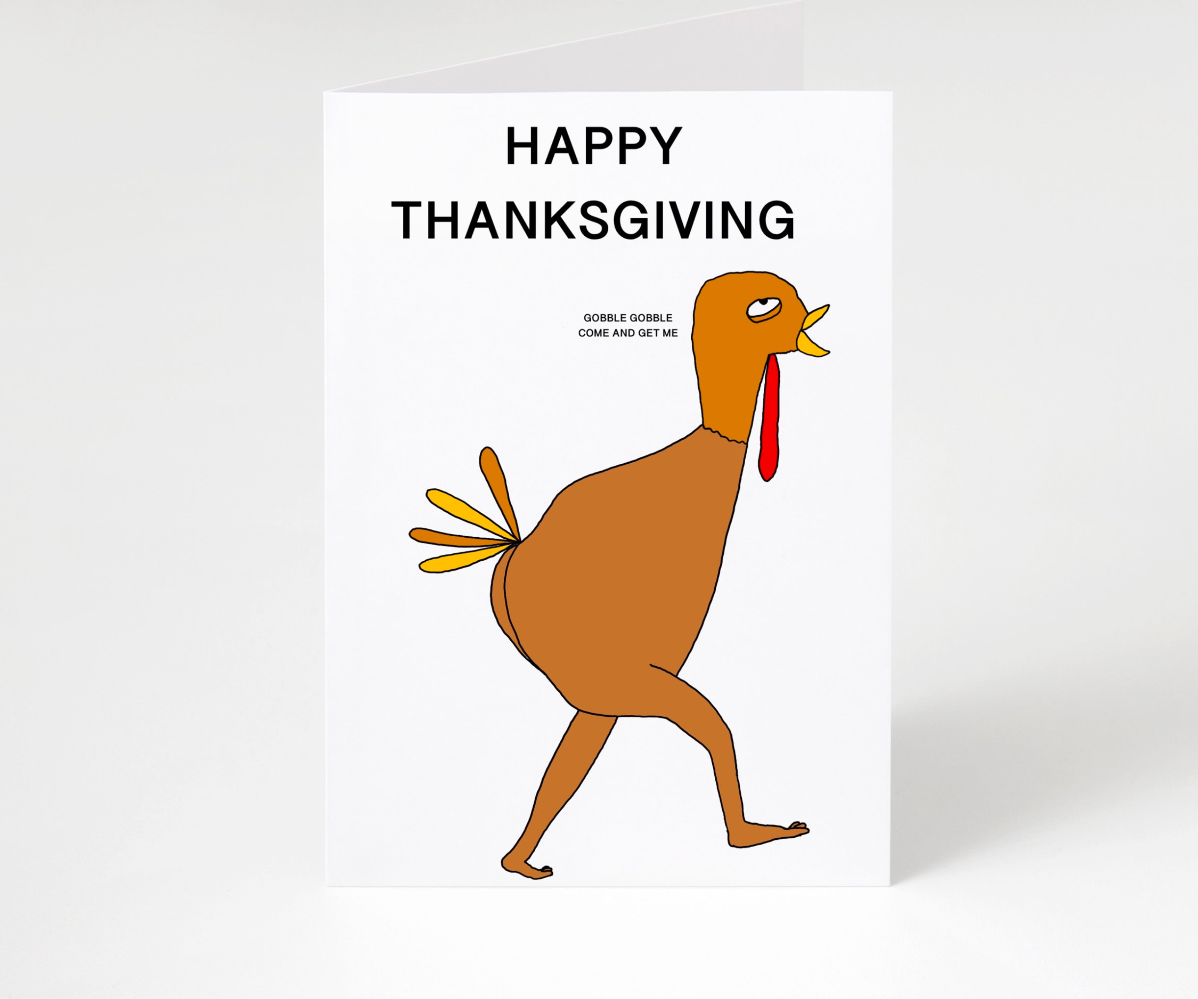 Happy Thanksgiving Card, Funny Thanksgiving Card, Printable Card ...