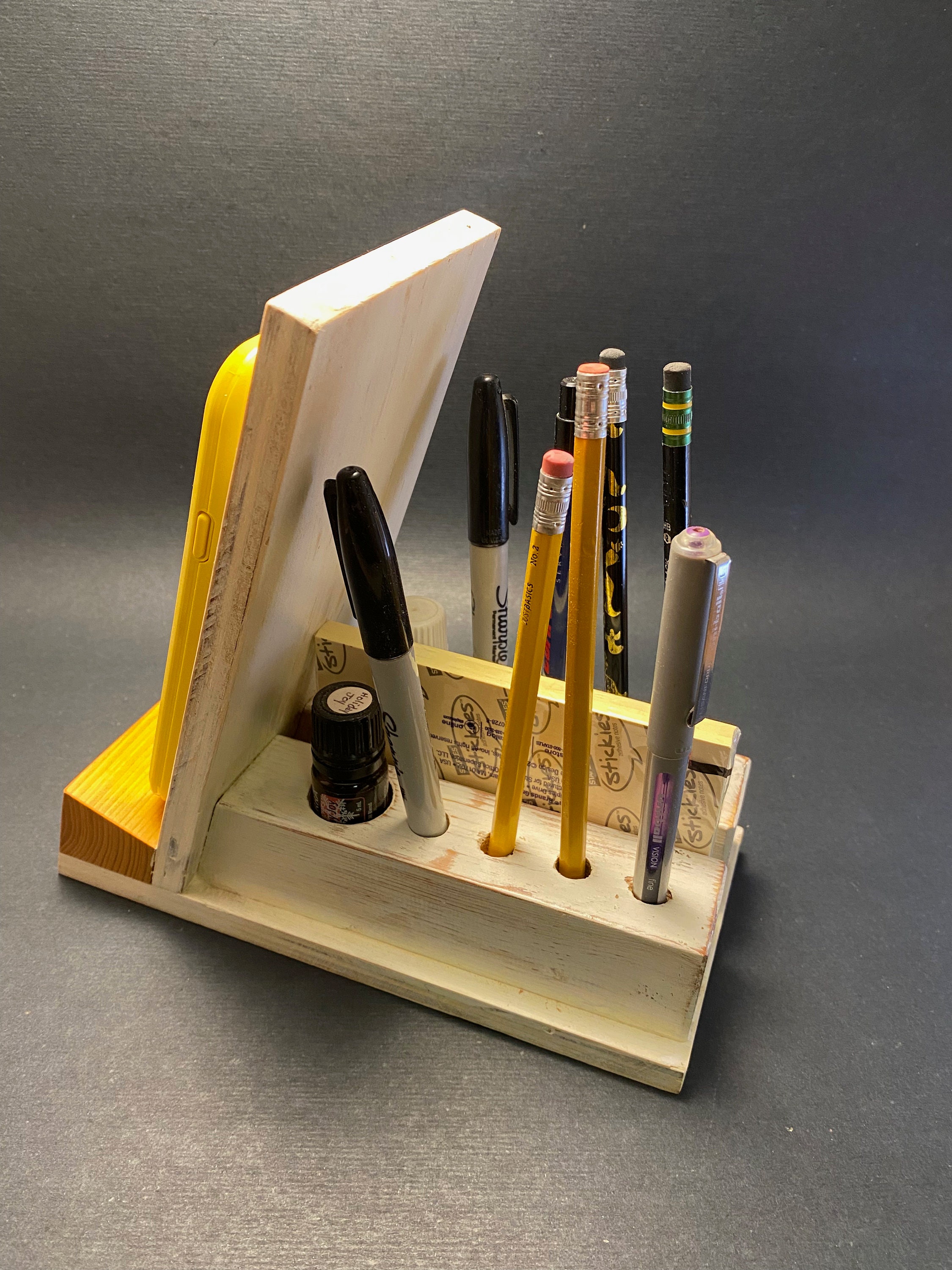 Cell Phone Stand and Office Organizer - Etsy UK