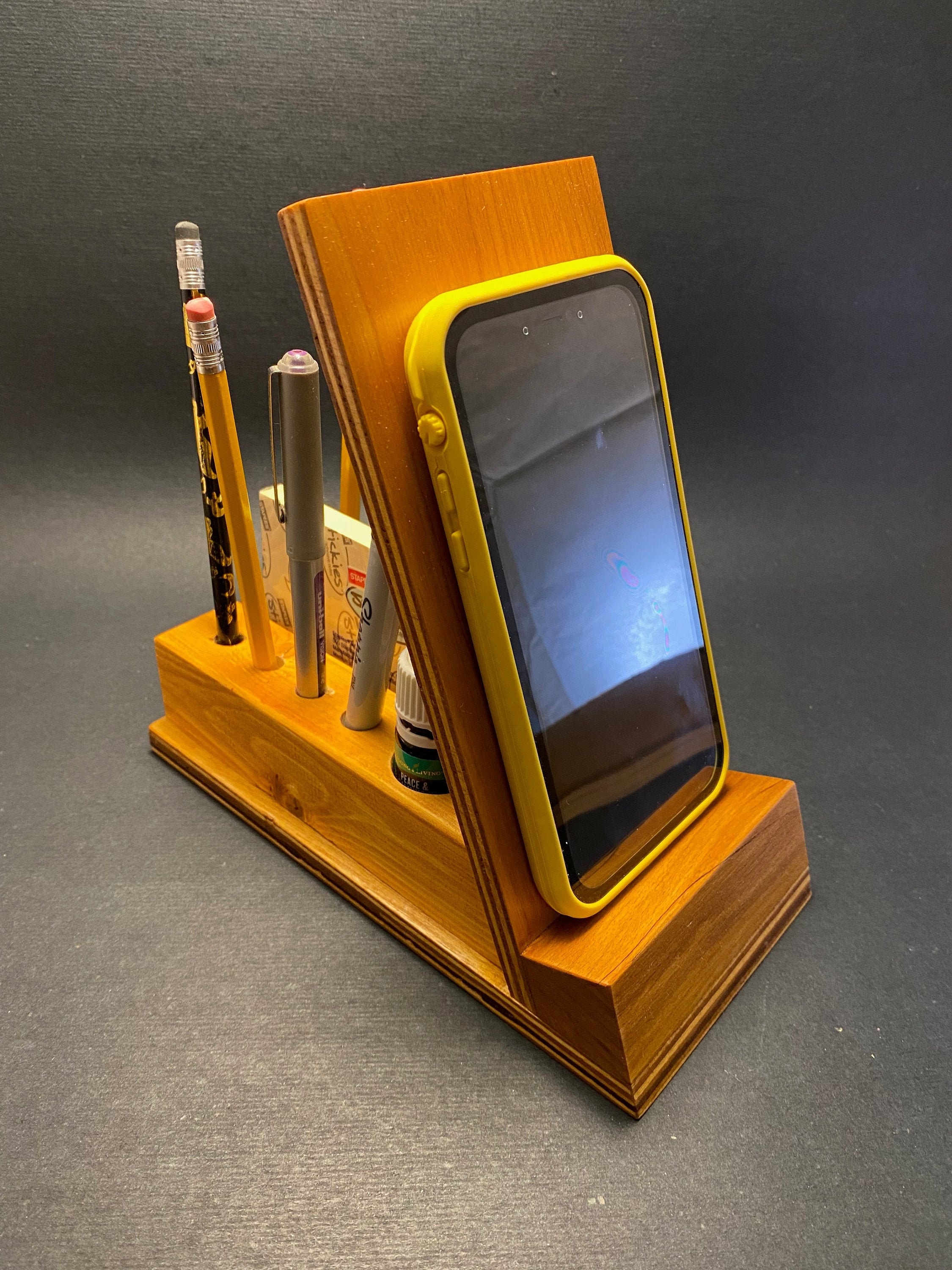 Cell Phone Stand and Office Organizer - Etsy