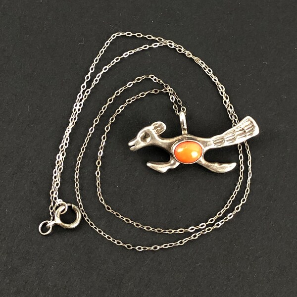 Roadrunner Pendant - Etsy