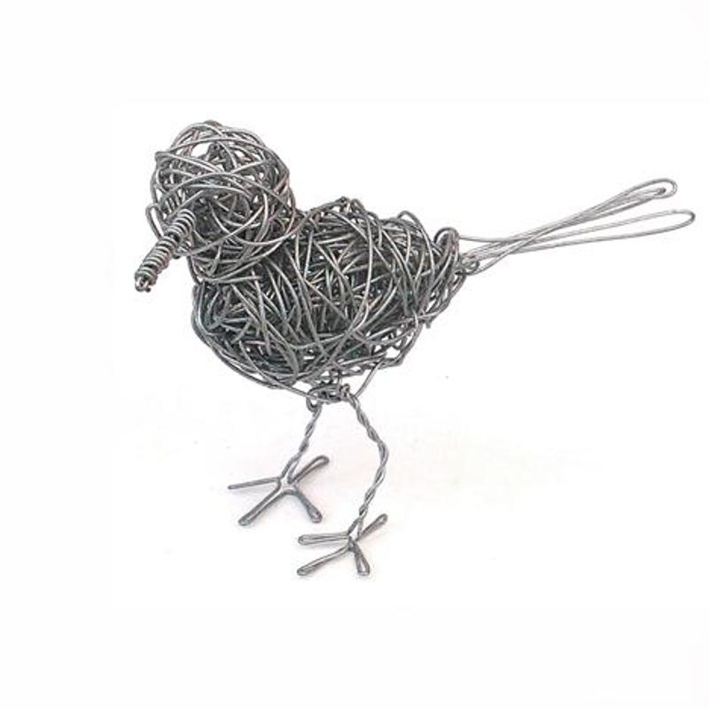 Wire Bird Sculpture - Etsy