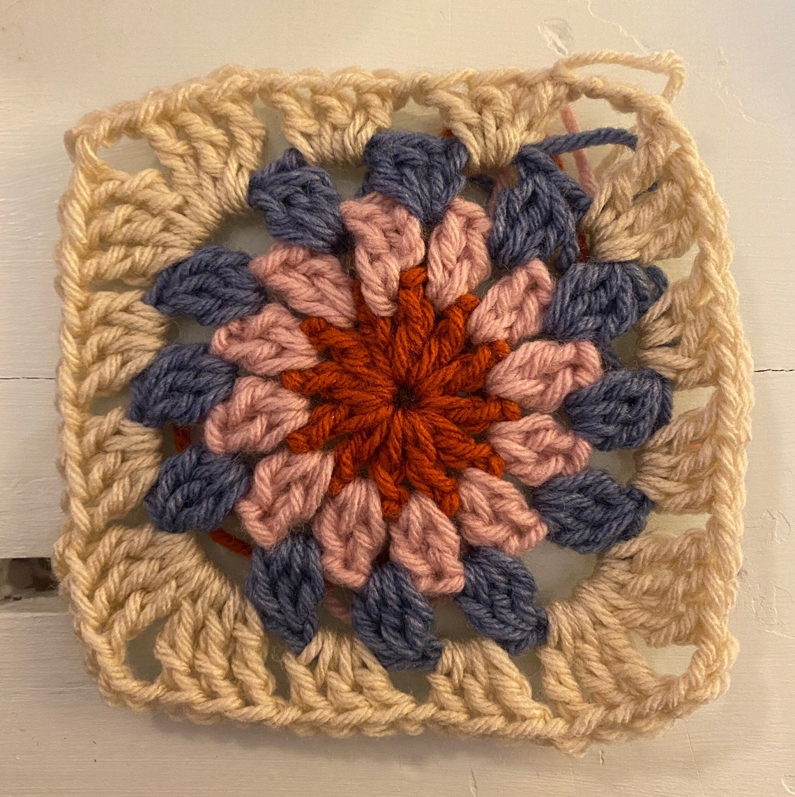 Rainbow Granny Square Pattern PDF - Etsy