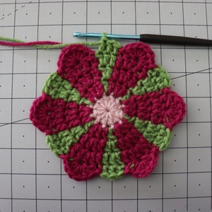 Floral Hexagon Crochet Pattern - Etsy