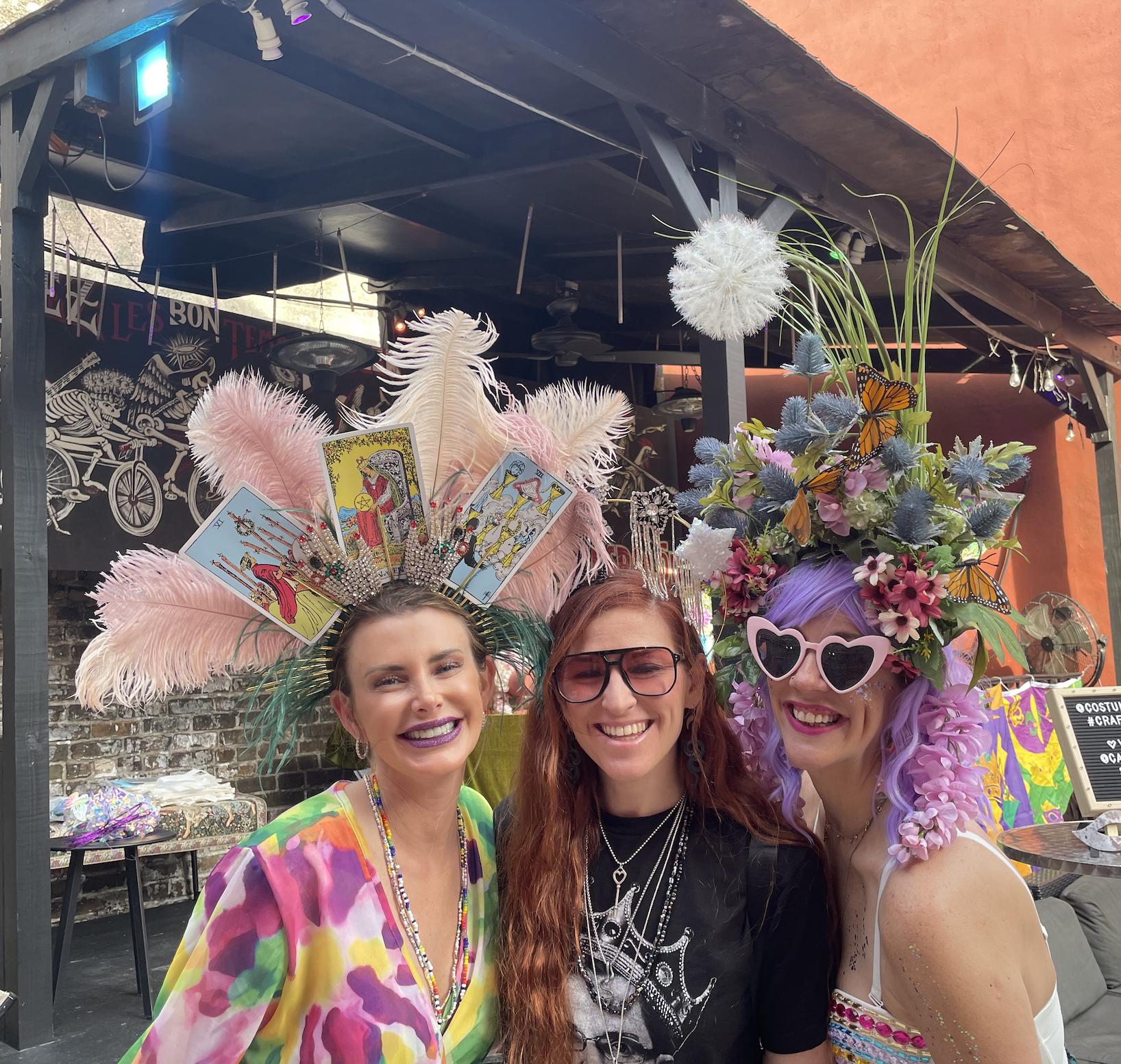 Tarot Headdress, Mardi Gras Headdress, Mardi Gras Headpiece, Tarot Card ...