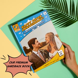 Personalized First Anniversary Comic Book Gift | 1st Anniversary Gift ...