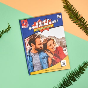 Custom Couples Comic Book Gift | Personalized Wedding Present | Wedding ...