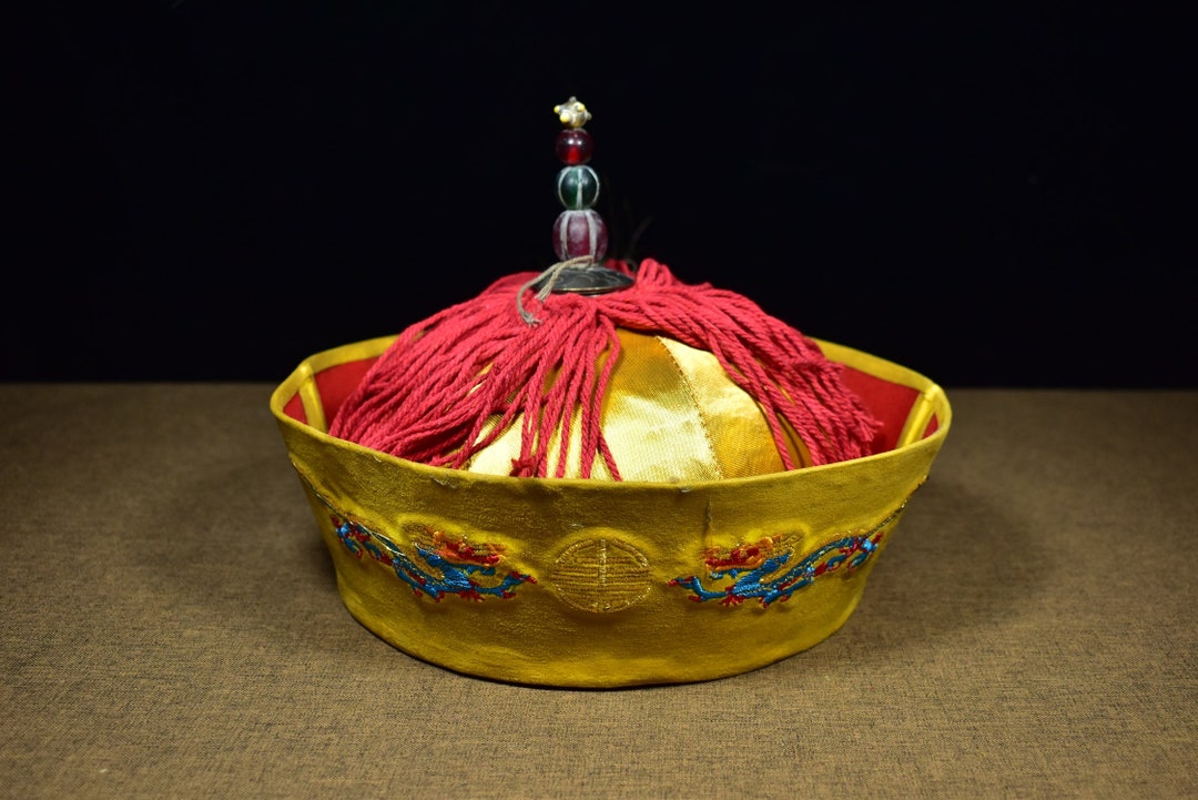 Chinese Retro Qing Emperor Hat Precious and Exquisite Worth - Etsy