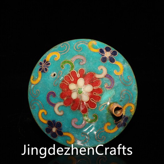Art & Collectibles Collectibles Early collection pure copper cloisonne ...