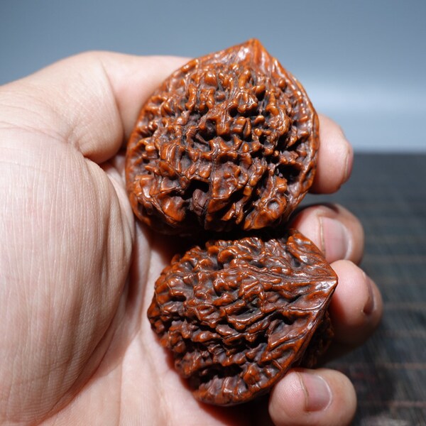 Hand Carved Walnut - Etsy