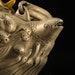Chinese Antique Hand-carved Pure Copper Gilt Carp Teapot With - Etsy