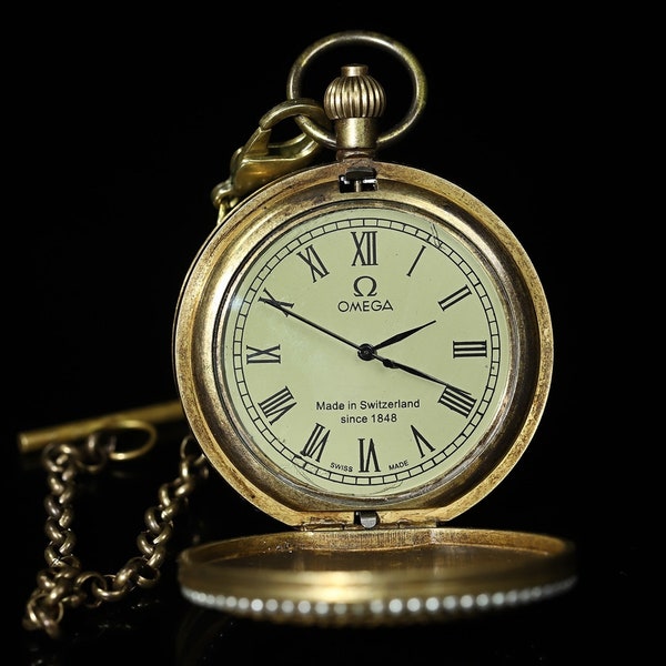 Copper Pocket Watch - Etsy