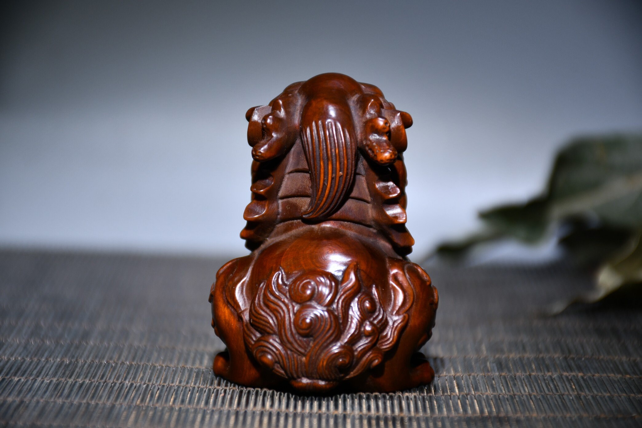 In Ancient China the Pure Handmade Boxwood Carving of Pixiu - Etsy